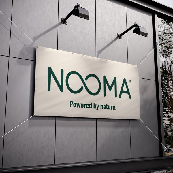 NOOMA "Powered by nature." Banner - NOOMA Wholesale